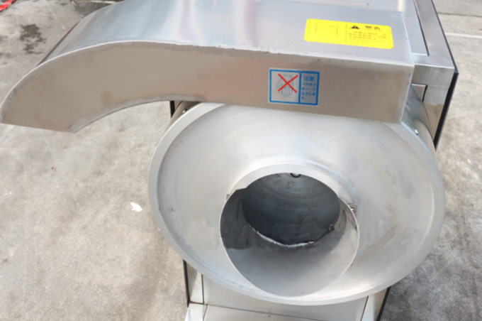 Restaurants Food Processing Machinery , 1000kg/h Electric Chip Cutter